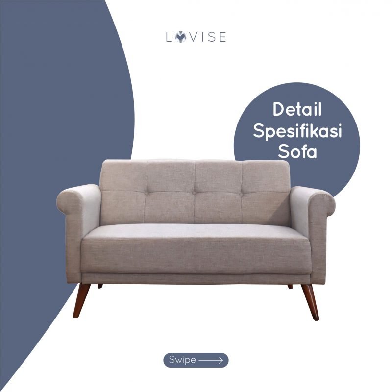 Sofa 2 Seat SAVANNA - Lovise Sofa