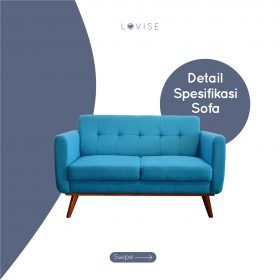 Sofa 2 Seat SAVANNA - Lovise Sofa