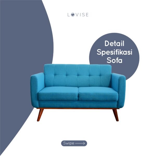 LOVISE SOFA - Desain Cantik, Harga Affordable, Berkualitas - Lovise