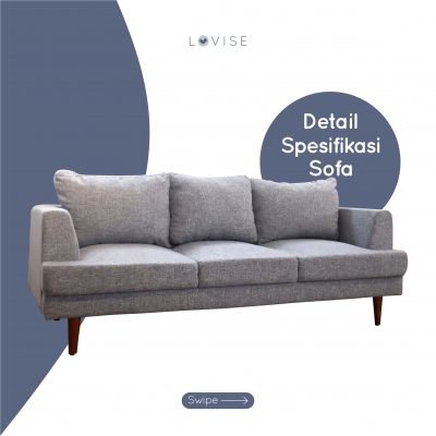 Sofa 3 Seat ALYSA - Lovise Sofa
