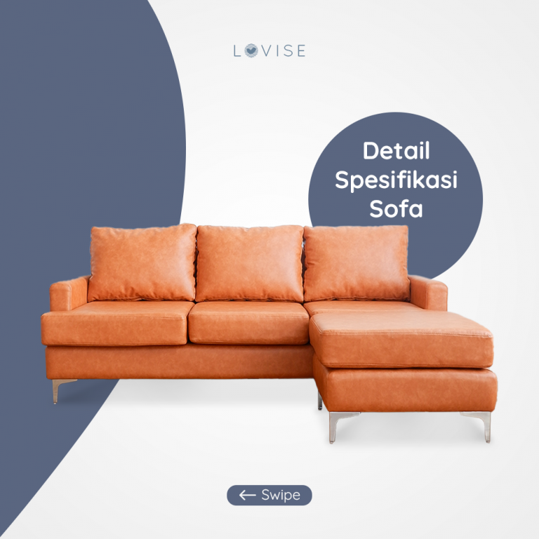 LOVISE SOFA - Desain Cantik, Harga Affordable, Berkualitas - Lovise
