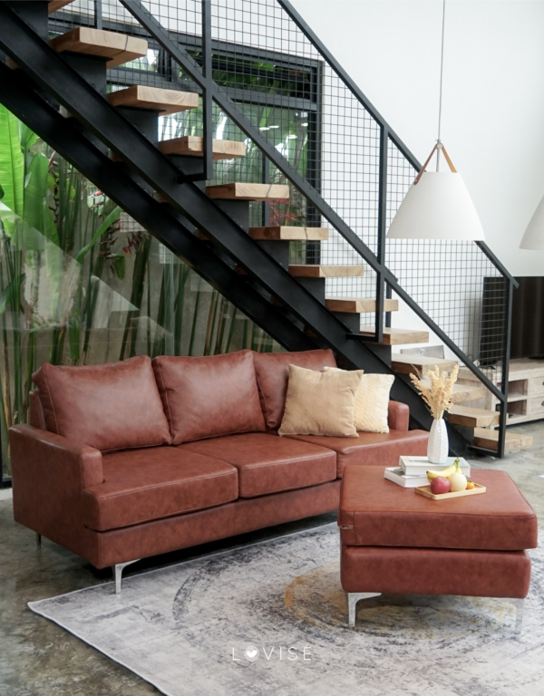 Inspirasi Dekorasi Rumah Tipe Industrial - Lovise Sofa